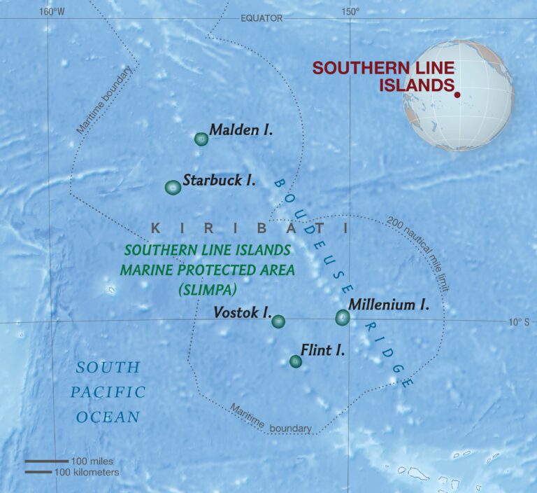 Southern Line Islands - National Geographic Society